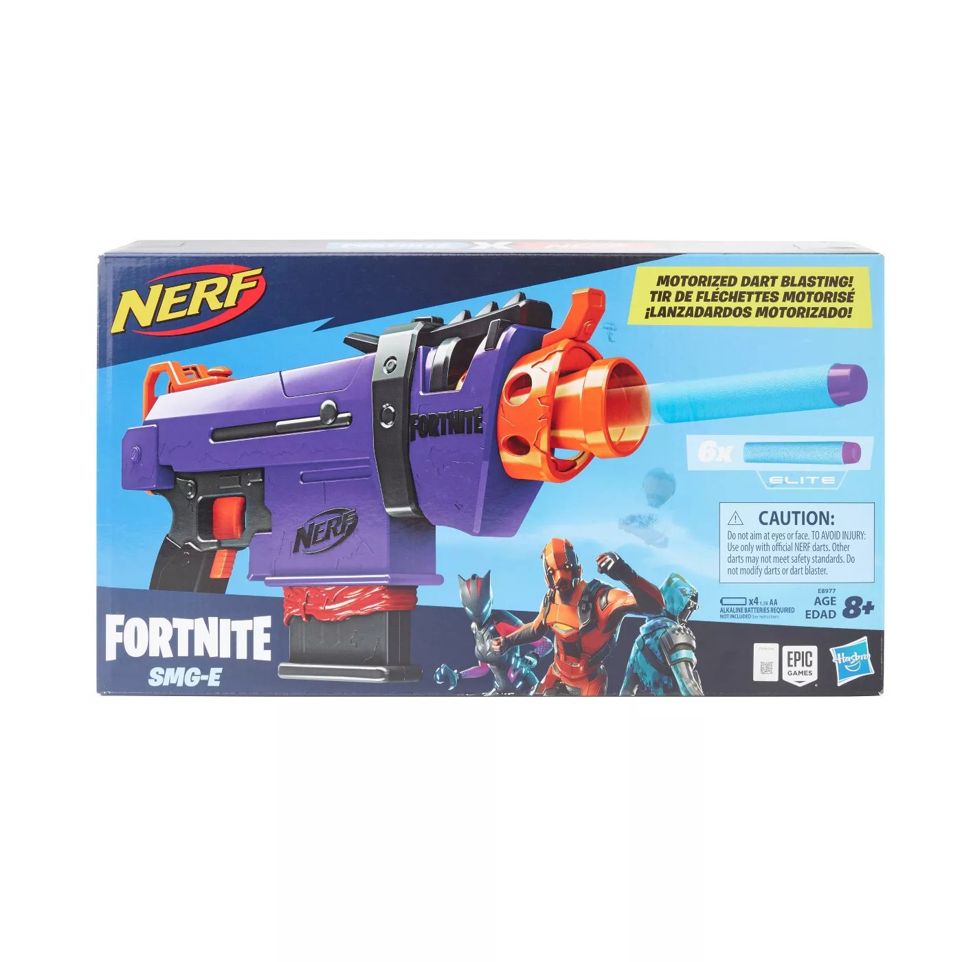Бластер Nerf Fortnite SMG-E (E8977) | Фортнайт Пистолет-пулемет СМГ ...